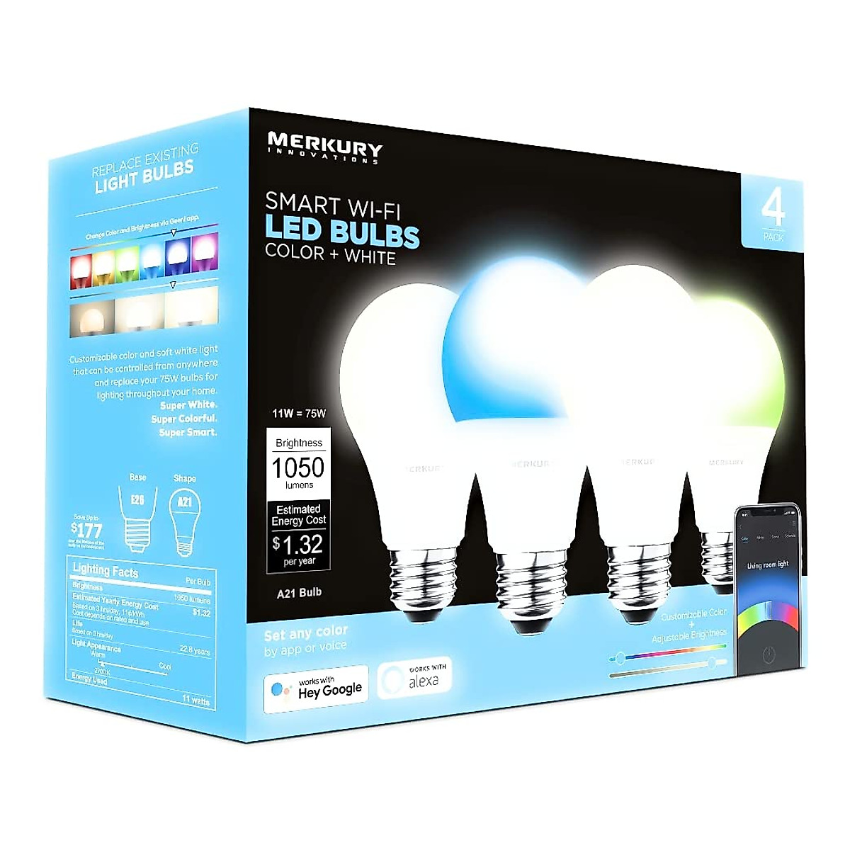 Smart WiFi LED Bulbs