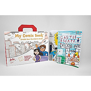 Lulu Jr. My Comic Book Making Kit, Multicolor, 6.75" x 10.25"