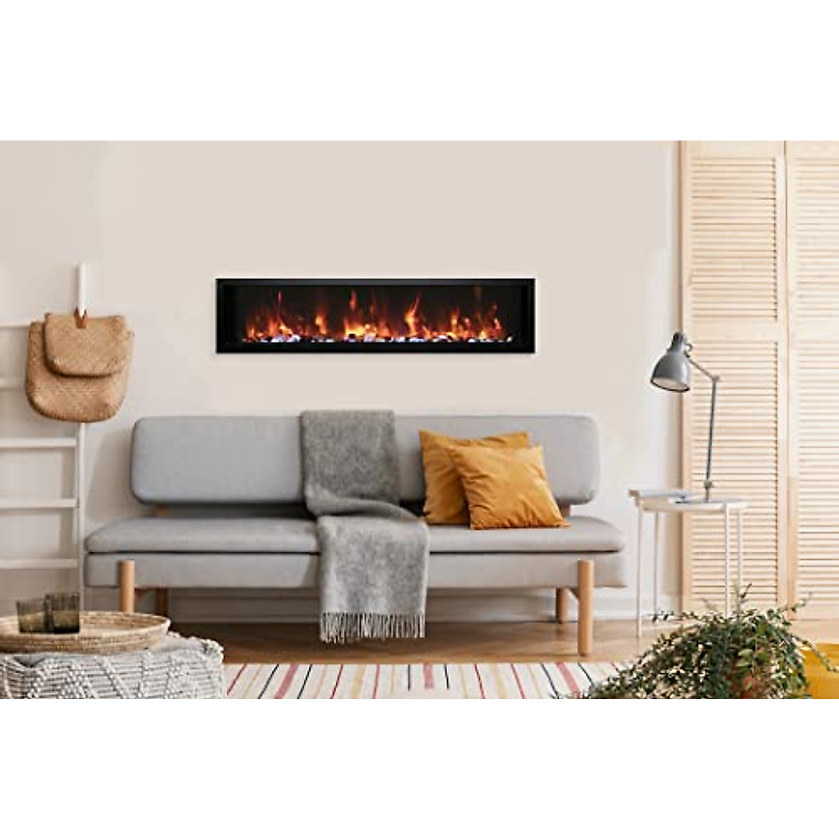 Amantii Symmetry Slim Smart 42" Electric Fireplace