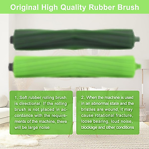 Replacement Parts accessories for irobot Roomba i1+ i7 i7+ i3+ i4+ i6+ i8+ J7+ Plus I & J Plus series Vacuum Cleaner Inclue 4 Roller Brushes , 8 Filters , 8 Side Brushes