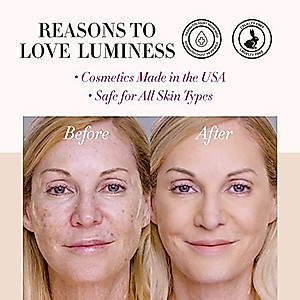 Luminess Air Silk 4-In-1 Airbrush Foundation- Foundation, Shade 030 (.5 Fl Oz) - Sheer to Medium Coverage - Anti-Aging Formula Hydrates and Moisturizes - Professional Makeup Kit for Cordless Air Brush