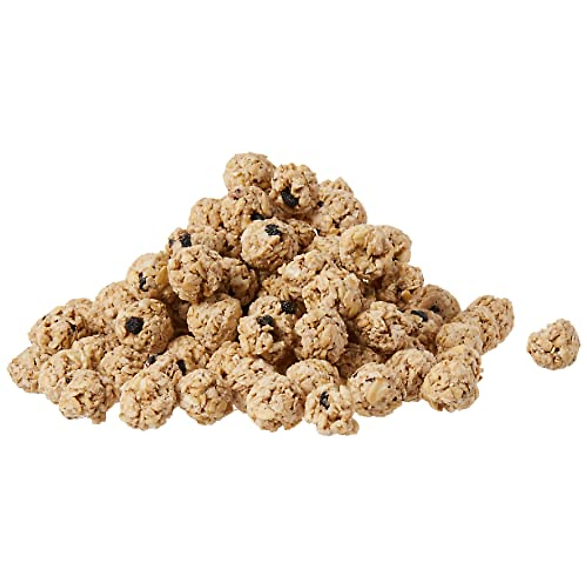 Amazon Brand - Wag Expedition Human Grade Organic Granola Bites Dog Treats, Non-GMO, Gluten Free, Oat & Blueberry, 10oz