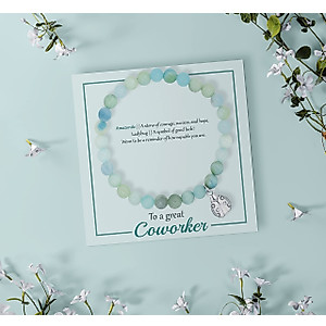 OLGAS GEMS Farewell Gifts for Coworkers Women - Goodbye and Going Away Gift for Coworkers Leaving to New Job or Retirement. Includes a Beautiful Sentimental Card