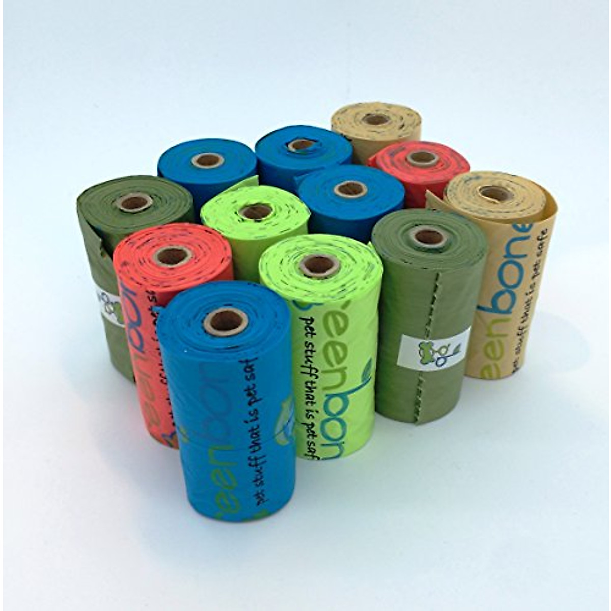 Greenbone Waste Bag Refill Pack, 12 Rolls