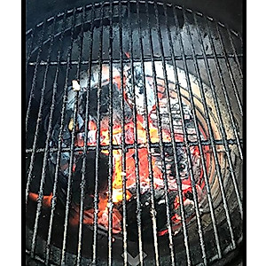 ZBXFCSH 13.5'' Charcoal Ash Basket Fits for Large Big Green Egg Grill, Kamado Joe Classic, Pit Boss, Louisiana Grills,Primo Kamado Grill and Other Grills.