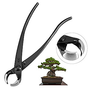 GLOGLOW 204mm 8inch Knob Branch Cutter, Garden Fruit Tree Hollow Concave Cutter Tool with Round Gardening Bonsai Tools Scissors