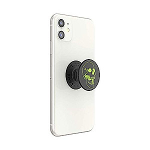 PopSockets PopTop (Top only. Base Sold Separately) Swappable Top for PopGrip Bases, PopGrip Slide, Otter+Pop & PopWallet+ - Lenticular Skull