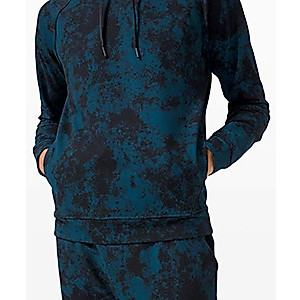 Lululemon Athletica City Sweat Pullover Hoodie French Terry (Astral Classic Navy Blue Borealis, l)