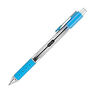 TUL Retractable Gel Pens, Bullet Point, 0.5 mm, Gray Barrel, Assorted Bright Ink Colors, Pack Of 8