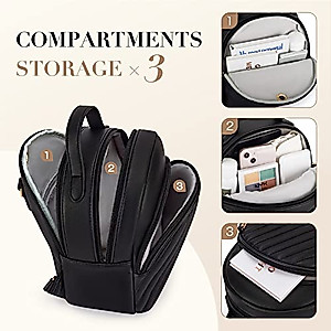 Missnine Mini Backpack for Women Cute Small Backpack Purse Girls PU Leather Tassel Bookbag Designer Satchel Bags