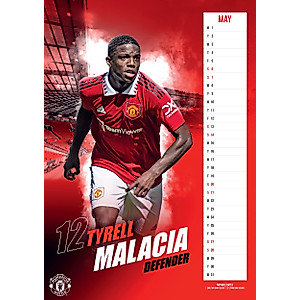 Manchester United FC 2023 A3 Calendar