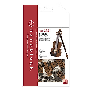 nanoblock - Instruments - Violin, Collection Series Building Kit