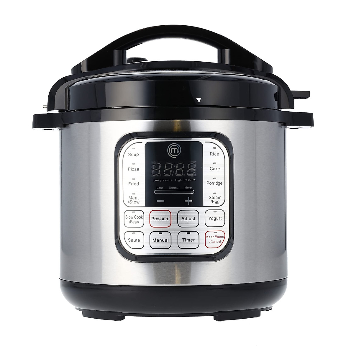 MasterChef Electric Pressure Cooker 10-in-1 Multicooker + MasterChef Kitchen Utensils Set, 6 Pieces