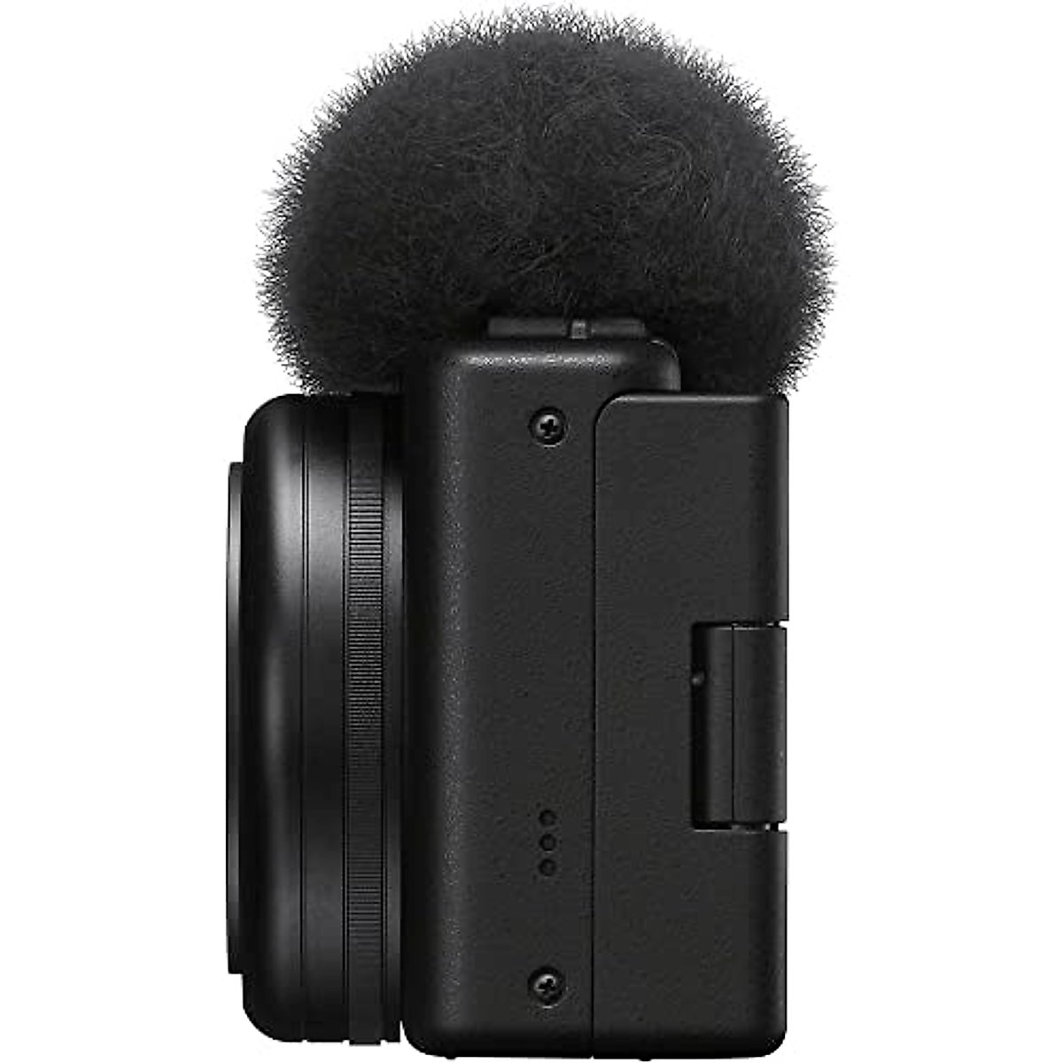 Sony ZV-1F Vlogging Camera (Black) (ZV1FB) + Case + 64GB Card + 2 x NP-BX1 Battery + Card Reader + Corel Photo Software + LED Light + Charger + Flex Tripod + Memory Wallet + More