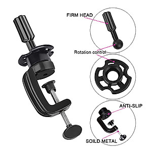 "N/A" Mannequin Head Human Hair 100% Real Hair Mannequin Head Doll Head for Hairdresser Practice Styling Cosmetology Manikin Head Hair with Free Clamp Stand (14 inch, D-L)