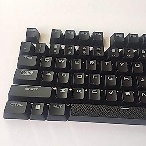 Suitable for Corsair Strafe RGB mk.2 K70 K68 K63 K65 K95 K90 Keyboard keycap, 104 Keys. Spare keycaps for Mechanical Gaming Keyboard