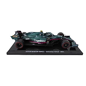 - 1/24 Model car Formula 1 Compatible with Aston Martin AMR21#5 S. Vettel 2nd Azerbaijan GP Formula 1 2021 - OR068