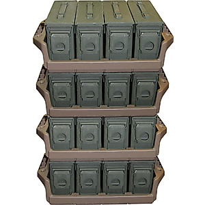 MTM MAC30 Ammo Can Tray for Metal Cans (30 Cal.), USA Made, Dark Earth