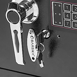 Barska AX11932 Standard Keypad Security Depository Drop Safe 0.72 Cubic Ft,Black
