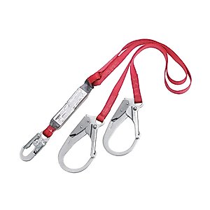 Lanyard, 2 Leg, Polyester, Red