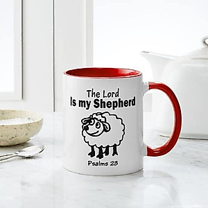 CafePress 23 Psalm Mug Ceramic Coffee Mug, Tea Cup 11 oz