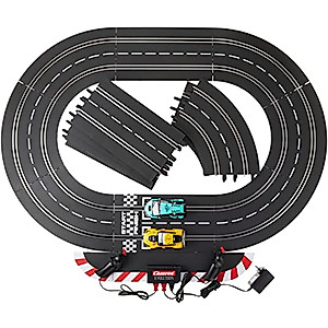 Carrera Evolution 20025240 Super Cars Analog Electric 1:32 Scale Slot Car Racing Track Set - Includes Two 1:32 Scale Cars & Two Dual-Speed Controllers Ages 8+