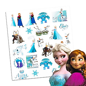 Disney Tattoos Party Favors Mega Assortment ~ Bundle Includes 7 Disney Favorites Temporary Tattoo Packs Featuring Disney Princess, Toy Story, Frozen, Cars, Lion King and More (Over 175 Tattoos!)