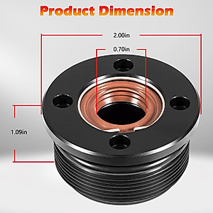 Trim Cap Cylinder with Seals 61A-43821-00-00 FSM040, Fits for Yamaha 200-225-250-300 HP (2-Pieces)