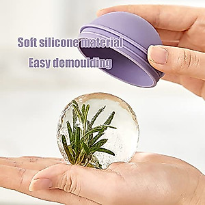 BAFAFA Light Bulb Ice Cube Tray, Reusable Ice Cube Mold, Portable Ice Trays for Water Cocktail Coffee mould