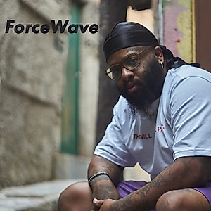 ForceWave 10 Pieces Silky Durags Long Tail for Women Men Satin Durag 360 wave，Dorag, 10 Colors