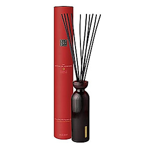 RITUALS Ayurveda Rebalancing Oil Reed Diffuser Set - Fragrance Sticks with Indian Rose & Sweet Almond Oil - 8.4 Fl Oz