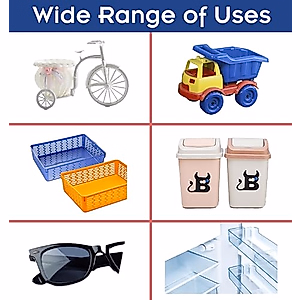 LOOCTOT 30g Plastic Glue,Adhesive for Legos&Miniatures,3D Printing,Toy Car,ABS,PVC;Super Instant Glue Bonding Between Plastics, Waterproof Clear