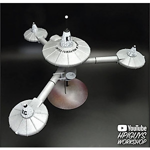 AMT Star Trek K-7 Space Station 1:7600 Scale Model Kit