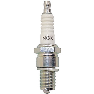 Vespa OEM Spark Plug CR8EKB With Dual Ground Electrodes For VESPA GTS 300 GTS 300 Super GTS 300 Super ABS GTV 300 GTV 300 ABS PIAGGIO BV 300 Part# 639687 ( sold as one each), One Size