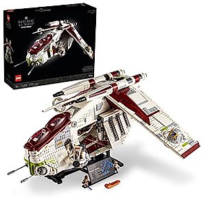 Lego Star Wars Republic Gunship 75309 UCS Display Model Kit for Adults to Build, Ultimate Collector Series, Office or Home Decor Gift Idea