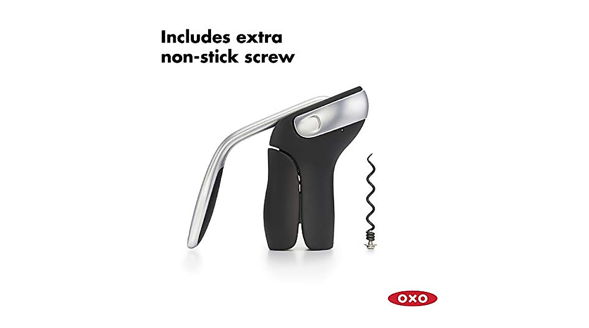 OXO Steel Corkscrew – Effortless Cork Removal