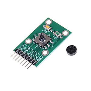 DAOKI 5Pcs Button Module Rocker Five Direction Button Module Navigation for MCU AVR Game 5D Rocker Joystick Independent Keyboard for Arduino Joystick Module 5-Channel with Dupont Wire