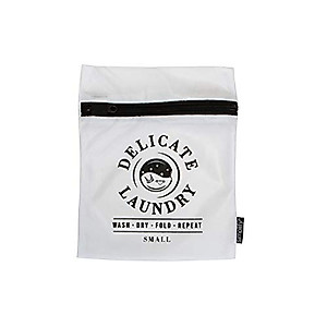 Simplify Mesh Wash Bags | Set 3 Piece | Large, Medium, Small | Laundry | Delicates | Clothing | Socks | Black and White