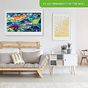 YOGEON Puzzles for Kids Ages 4-8, 3-5,100 Piece Dinosaur Puzzles for Toddler 4-6,Floor Puzzle Age 5-7 Children Learning Preschool Educational Puzzles Toys for Boys and Girls