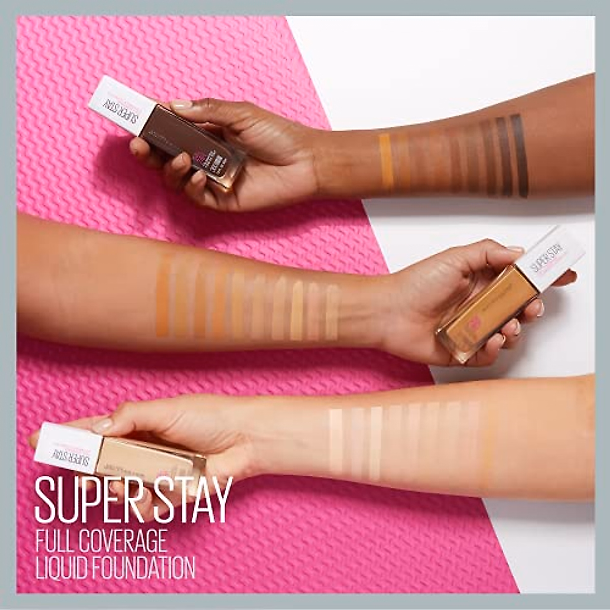 Maybelline New York Super Stay Full Coverage Liquid Foundation Makeup, Espresso, 1 Fl Oz