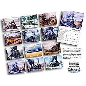 Howard Fogg's Trains 2021 Wall