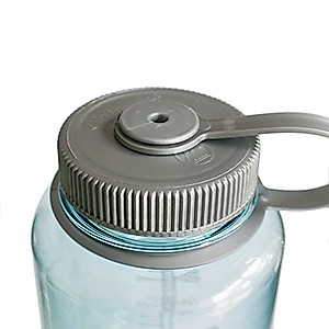 Nalgene Tritan Wide Mouth BPA-Free Water Bottle, Seafoam, 32-Ounces