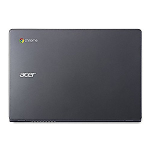 Acer C720-2844 11.6" Google Chromebook Laptop Intel Celeron 2955U Dual Core 1.4GHz 4GB RAM 16GB SSD - Gray