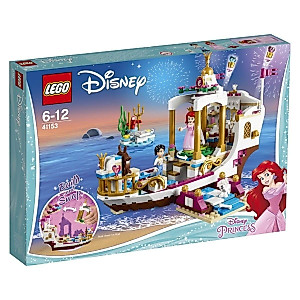 LEGO Disney Princess Ariel’s Royal Celebration Boat 41153 Children's Toy Construction Set (380 Pieces)
