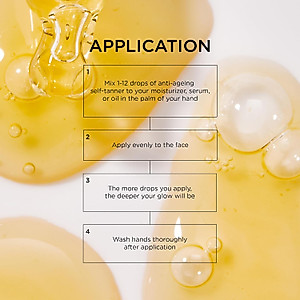 TAN-LUXE The Face Anti-Age - Rejuvenating Self-Tan Drops, 30ml - Cruelty & Toxin Free - Light/Medium