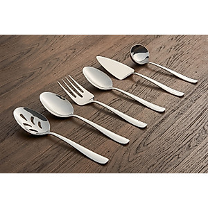 Cambridge Silversmiths Bourne Mirror Oversized 6 Piece Serving Set, Silver