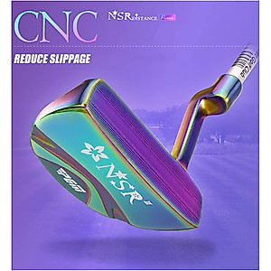 Gaolfuo Womens Golf Clubs 33'' NSRII Lady Putter Stainless Steel Shaft Zinc Alloy Distribution Head Hood Golf Driver Golf Putters Sports Exercise