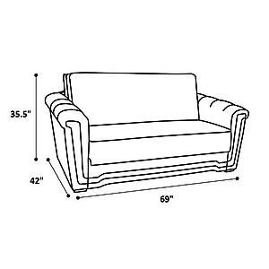 Istikbal Multifunctional Furniture Living Room Sofa Bed Victoria Collection (Valencia Grey)