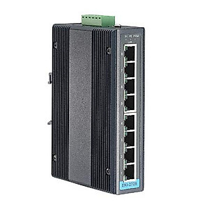 Advantech EKI-2728, 8-Port Industrial Unmanaged GbE Switch