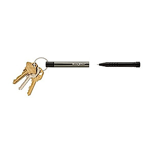 Nite Ize IP2-09-R7 INKA Key Chain Pen, Everyday Carry Full Size and Quick Use Pen, Charcoal